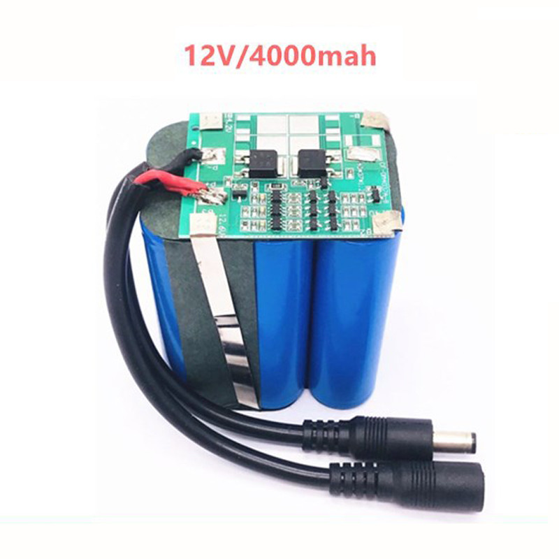 BMS Type Rechargeable Li Ion Battery Pack , 18650 12v Li Ion Battery Pack